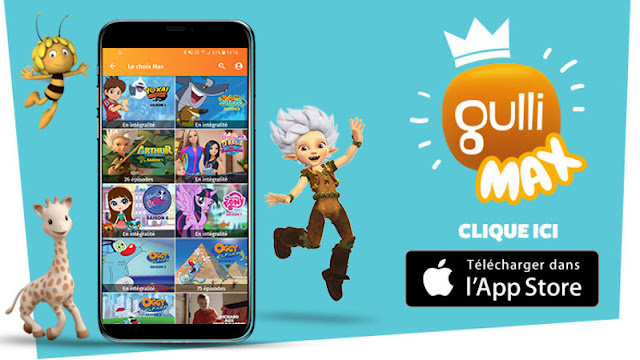 Nouvelle offre Gullimax | Tous les Dessins animés de Gullimax en illimité