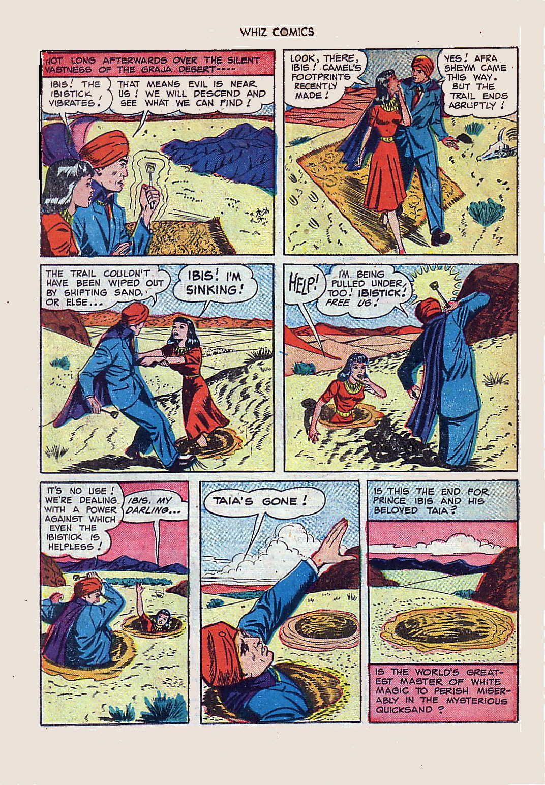 Read online WHIZ Comics comic - Issue #109