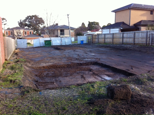 Carter Grange Building Our Home: Site Cut