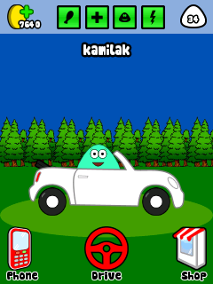 Wszystko o grze Pou !!!: CAR- kolejna zabawa w ogrodzie