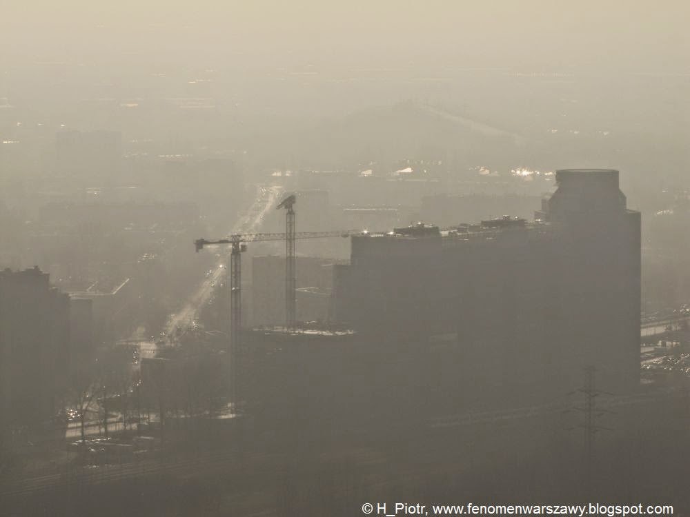 FENOMEN WARSZAWY: Warsaw Spire - widoki z góry, cz. 1