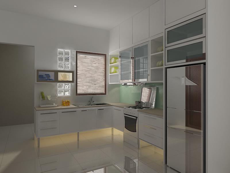 Jasa Arsitek Desain - Bangun: Desain Pantry Minimalis modern