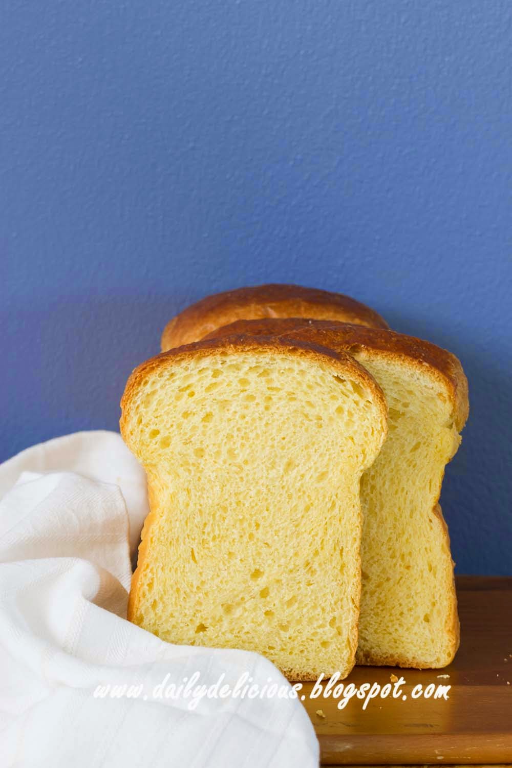 dailydelicious: Brioche loaf: Rich, rich bread
