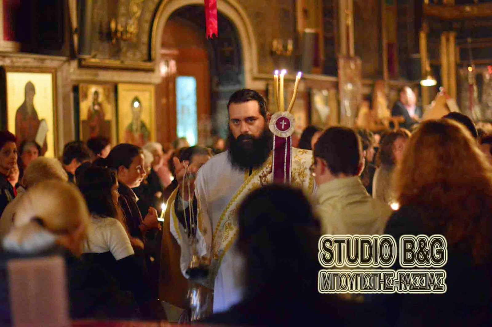 Η ΑΚΟΛΟΥΘΙΑ ΤΟΥ ΜΥΣΤΙΚΟΥ ΔΕΙΠΝΟΥ ΣΤΟΝ ΙΕΡΟ ΝΑΟ ΑΓΙΑΣ ΤΡΙΑΔΟΣ ΣΤΗΝ ...