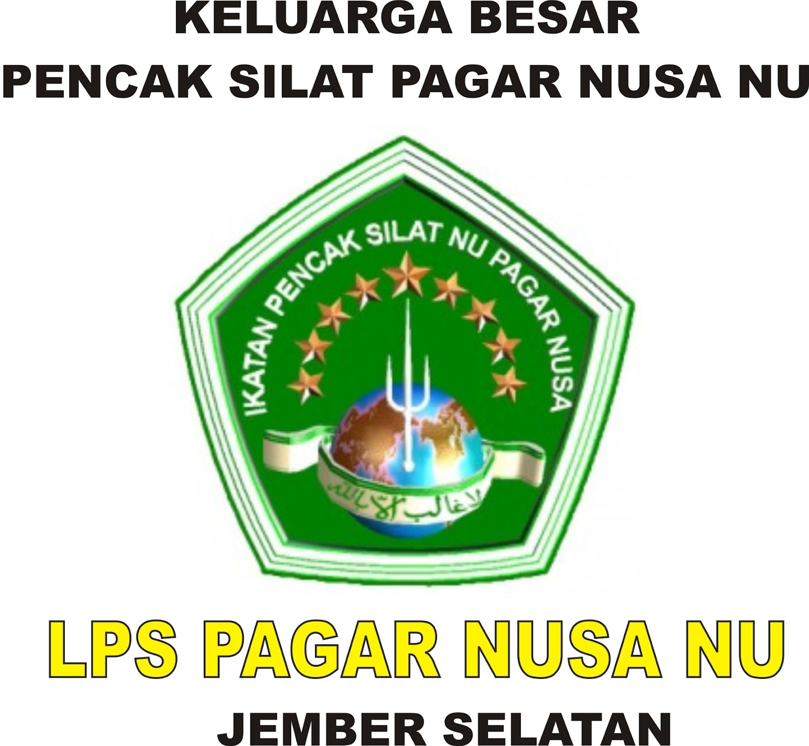 Silat NU Pagar Nusa Cabag Jember : SILAT NU PAGAR NUSA