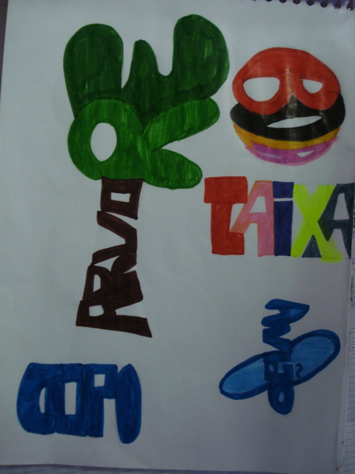 Perceber: Desenho com Letras