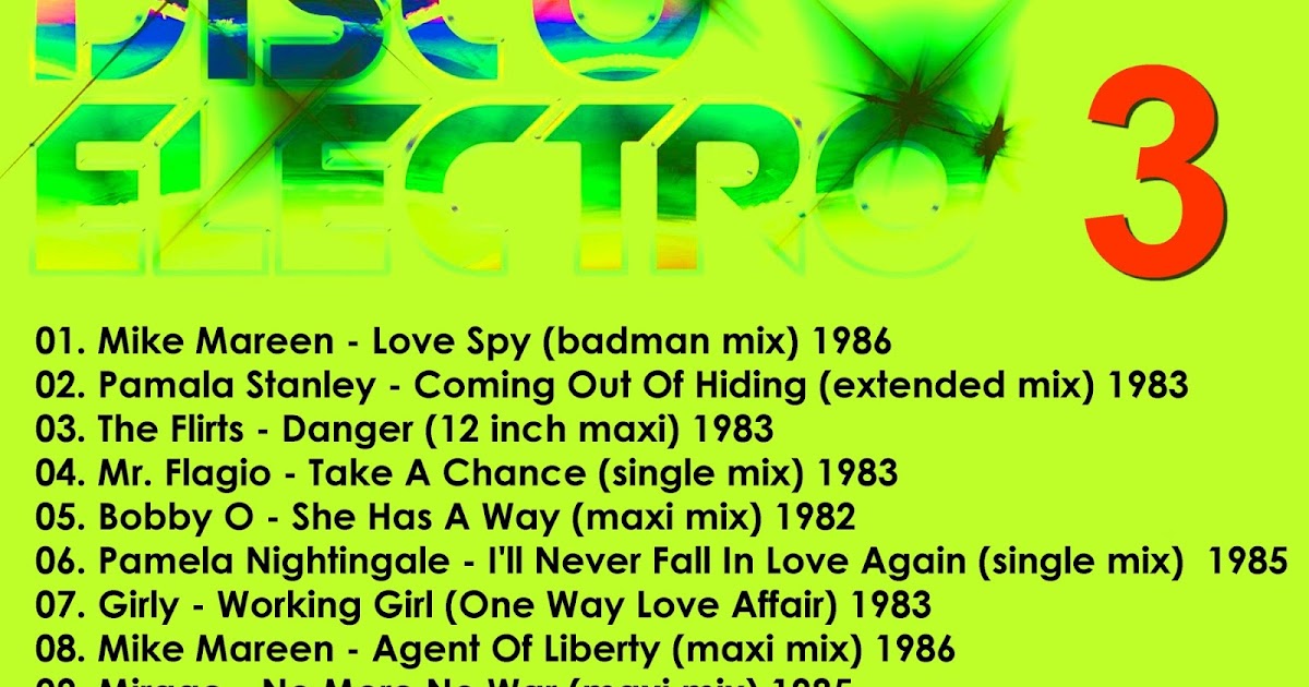 RETRO DISCO HI-NRG: DISCO ELECTRO 3 - Various Original Artists [electro ...