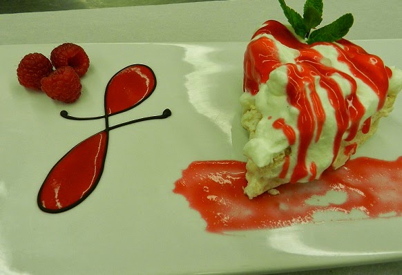 Pavlova with Fresh Raspberry Coulis - Pook's Pantry Recipe Blog