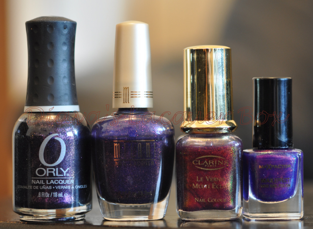 Diava's Lacquer Box: Battle Of The Unicorns - Clarins 230, Max Factor ...