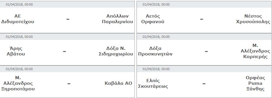 ΤΗΝ ΠΡΩΤΑΠΡΙΛΙΑ ΤΕΛΕΥΤΑΙΑ ΑΓΩΝΙΣΤΙΚΗ Η ΠΑΡΑΜΟΝΗ ΣΤΗΝ Γ ΕΘΝΙΚΗ ΚΑΤΗΓΟΡΙΑ ...