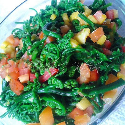 Mely's kitchen: Ensaladang Pako