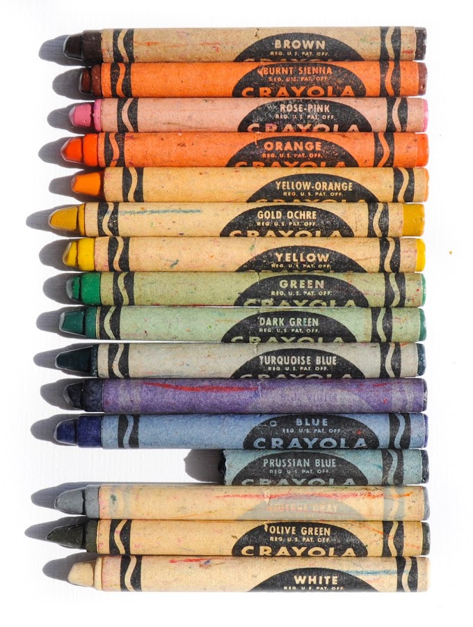 Crayola Drawing Crayon: What's Inside the Box | Jenny's Crayon Collection