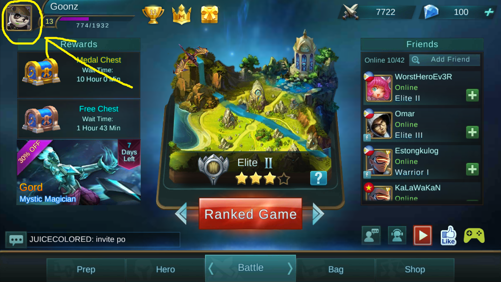 Mobile Legends Tips and Tricks: How to change Moblie Legends Avatar to ...