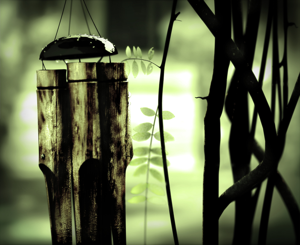 Blender Illusionist: New Artwork - Water Chimes