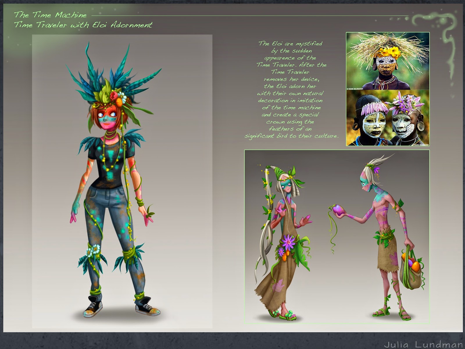 Julia Lundman: THE TIME MACHINE: Visual Development with Armand ...