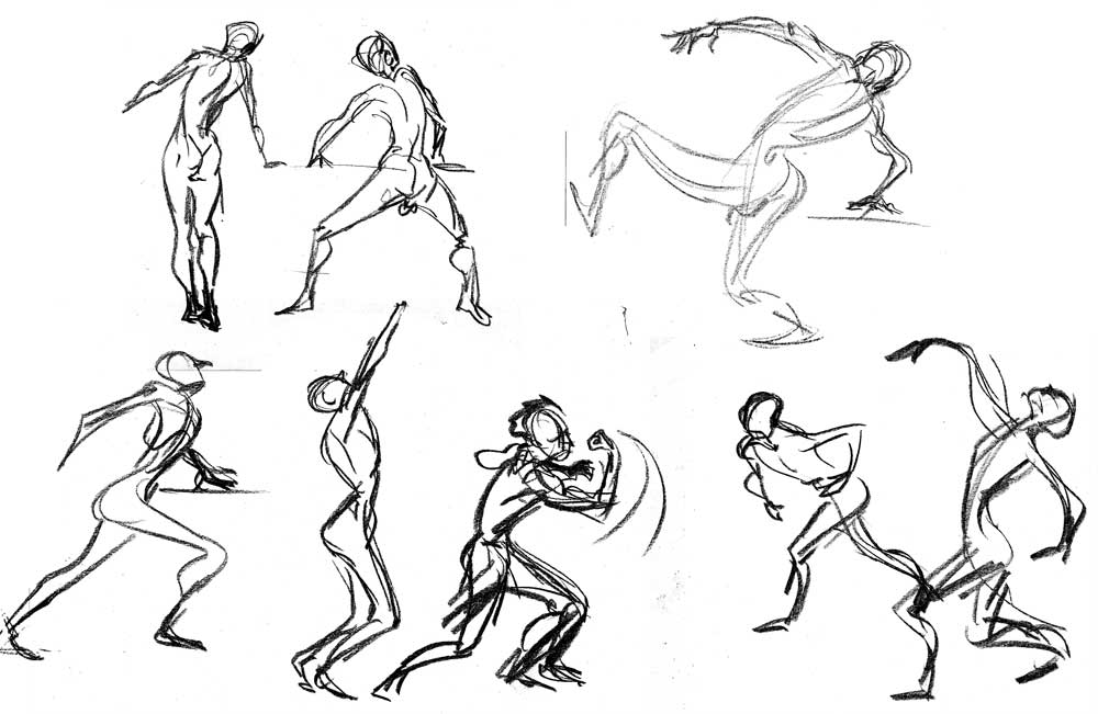 Joe Giampapa: Life Drawing Gestures