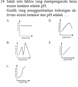 Latihan Soal dan Pembahasan UNBK Biologi tentang Enzim 2019 - Dewanto ...