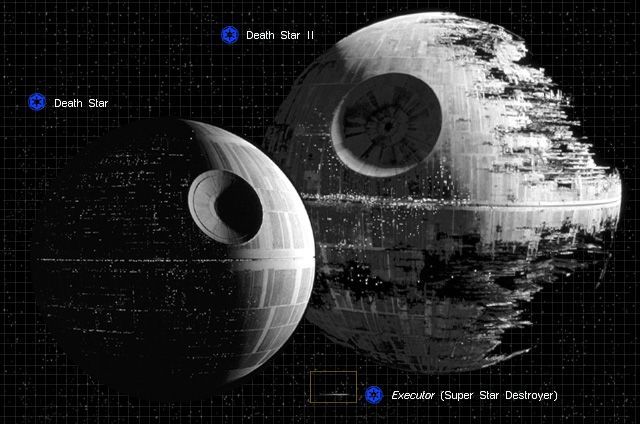 Comparison of the two Death Stars. Was destruction of the first a ploy ...