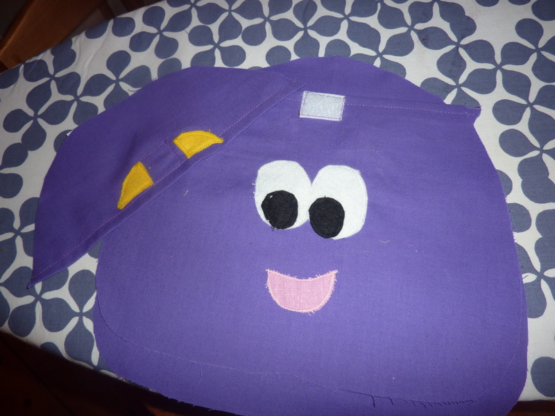 Sew Bored: Dora the Explorer Backpack and Map Tutorial