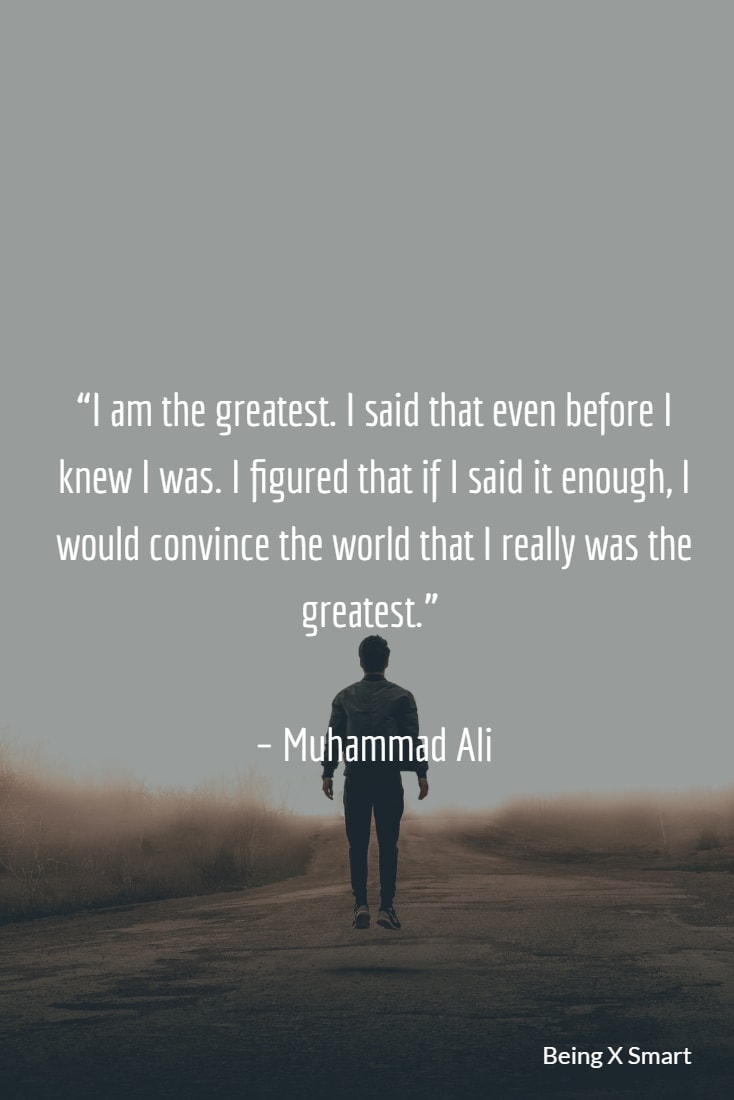 Best Muhammad Ali inspirational quotes about life and success.