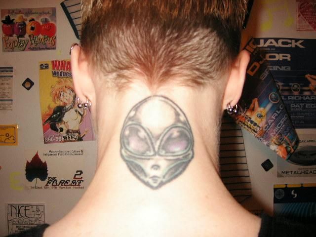 Alien-tattoos-photos, outer-space-tattoos-photos part 4 | 3D tattoos images