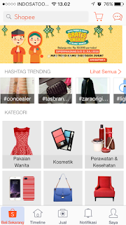 Review Singkat Shopee Mobile Marketplace