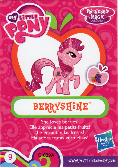 MLP Berryshine Blind Bag Cards | MLP Merch