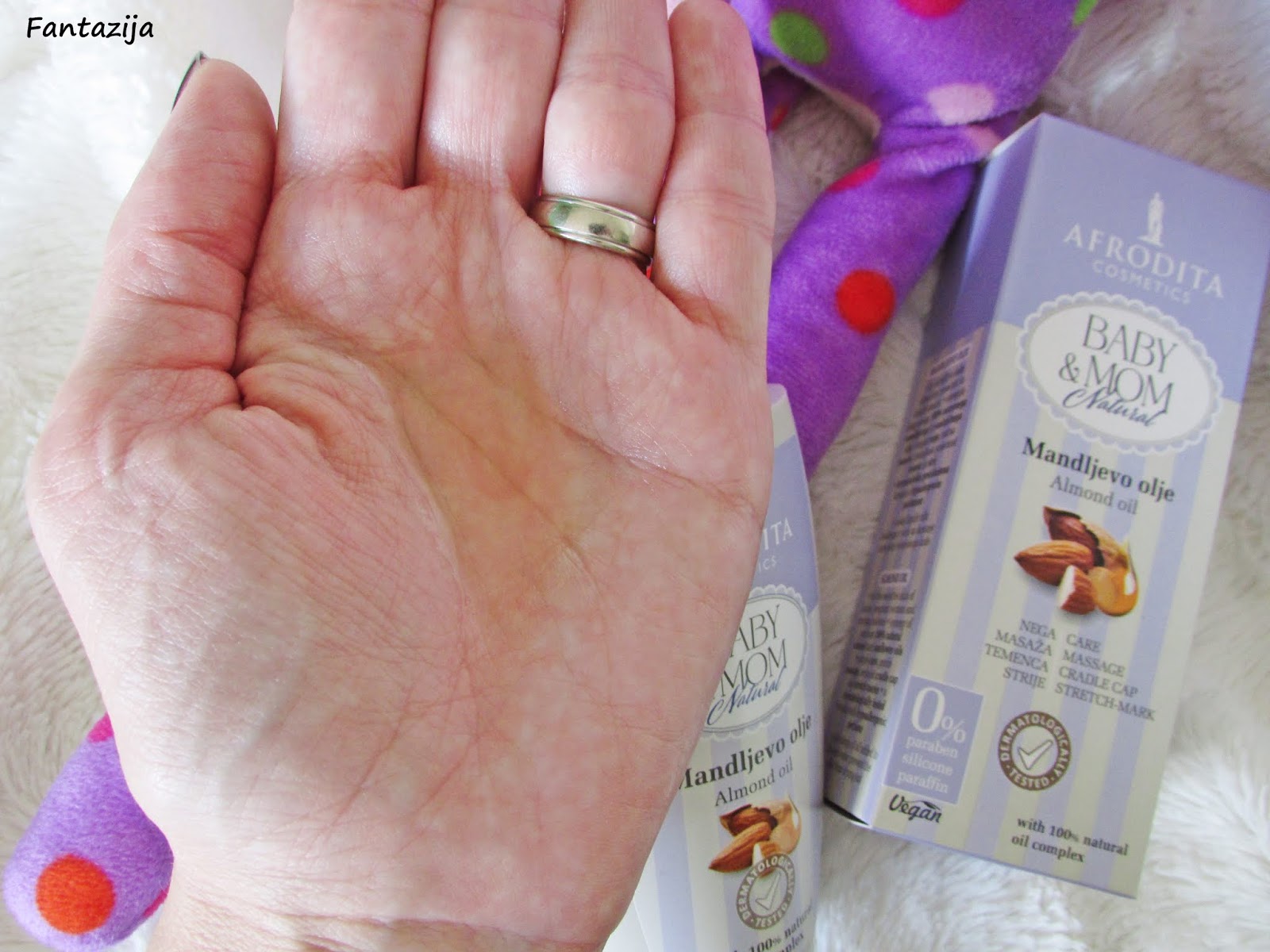 Fantazija: Afrodita Baby & Mom Natural – bademovo ulje i prirodna mast