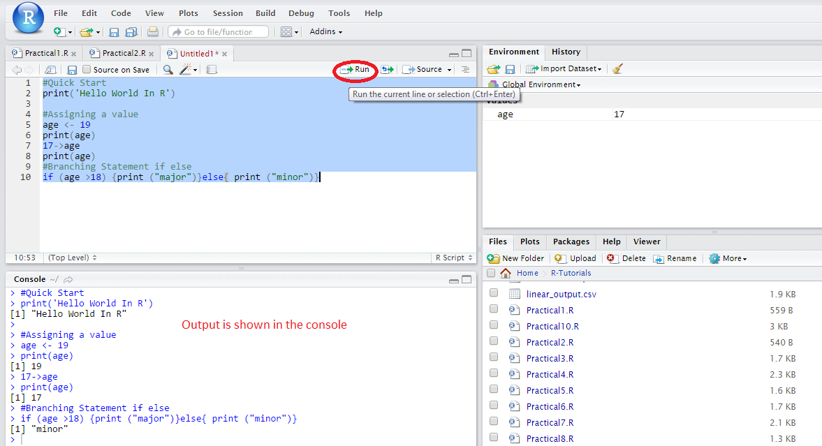 DataScience With Python/R/SAS: Introduction and Installation of R