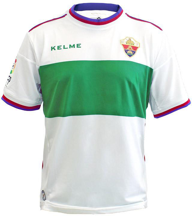 New Elche Kits Released - Elche 15-16 Away Kit Flies the Spanish Flag ...