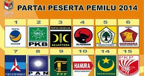 Daftar Nama Partai Peserta Pemilu 2014, Profil Partai, dan Nomor Urut ...