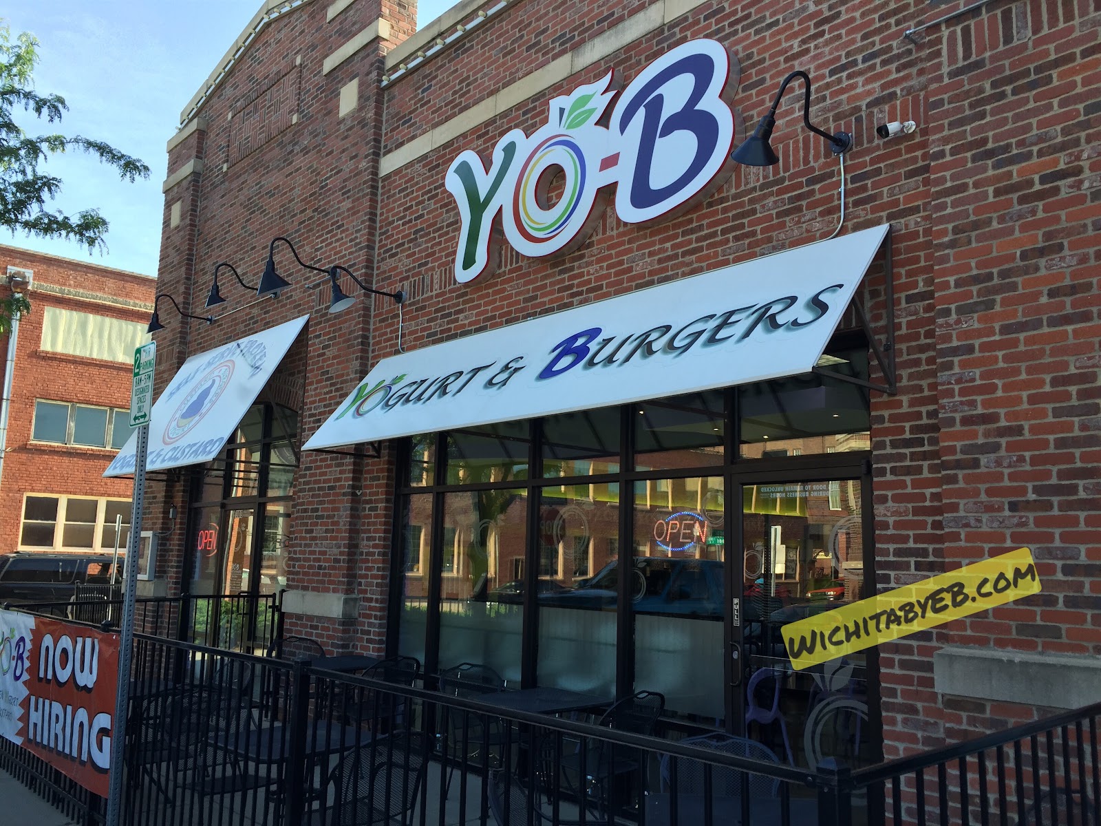 Yo-B Yogurt and Burgers Review: Featuring Cylee and Bella | Wichita By E.B.