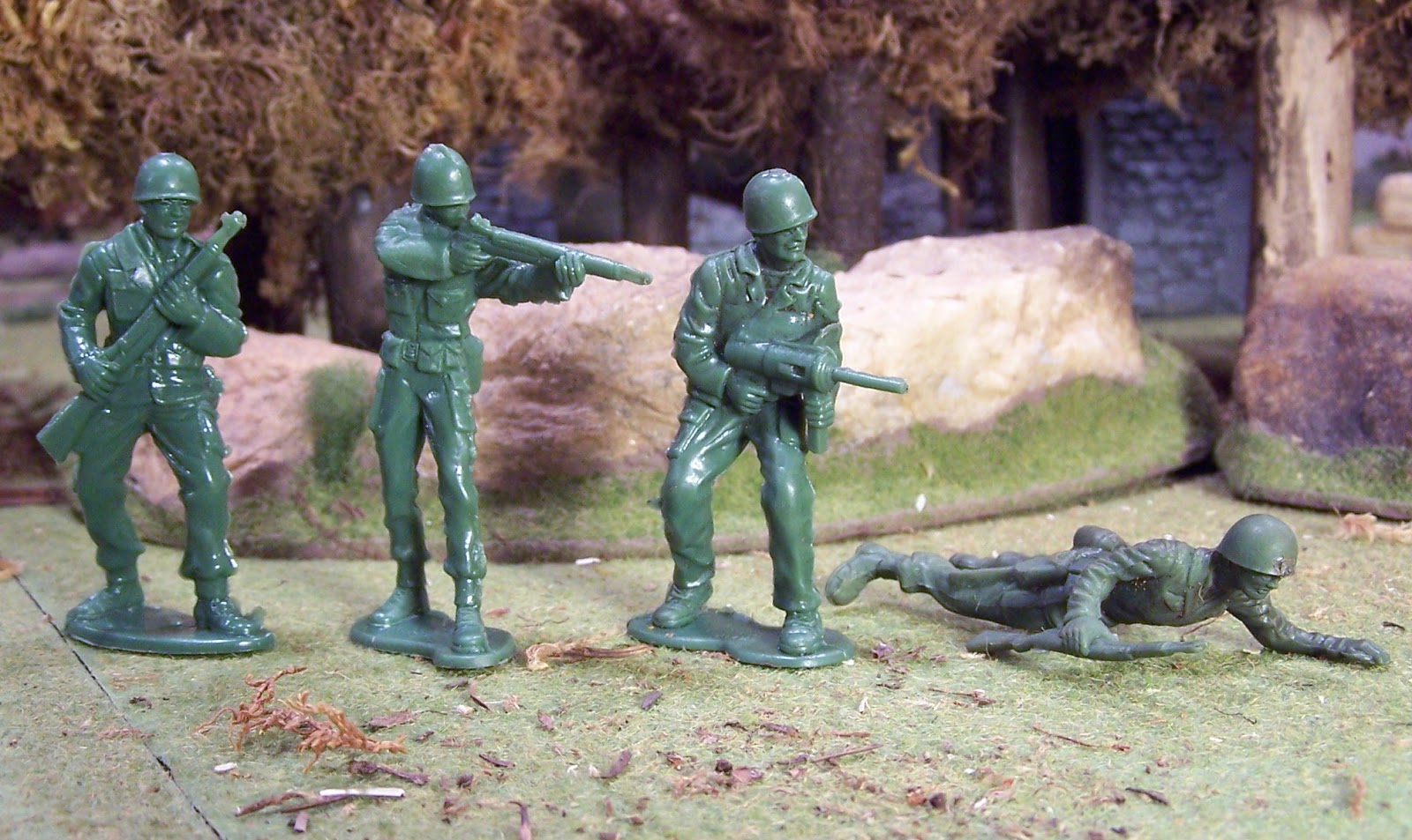 WWII Plastic Toy Soldiers: US Infantry - Part IV