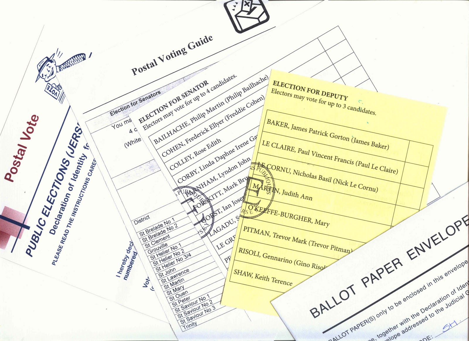 District No.1, St Helier: September 2011