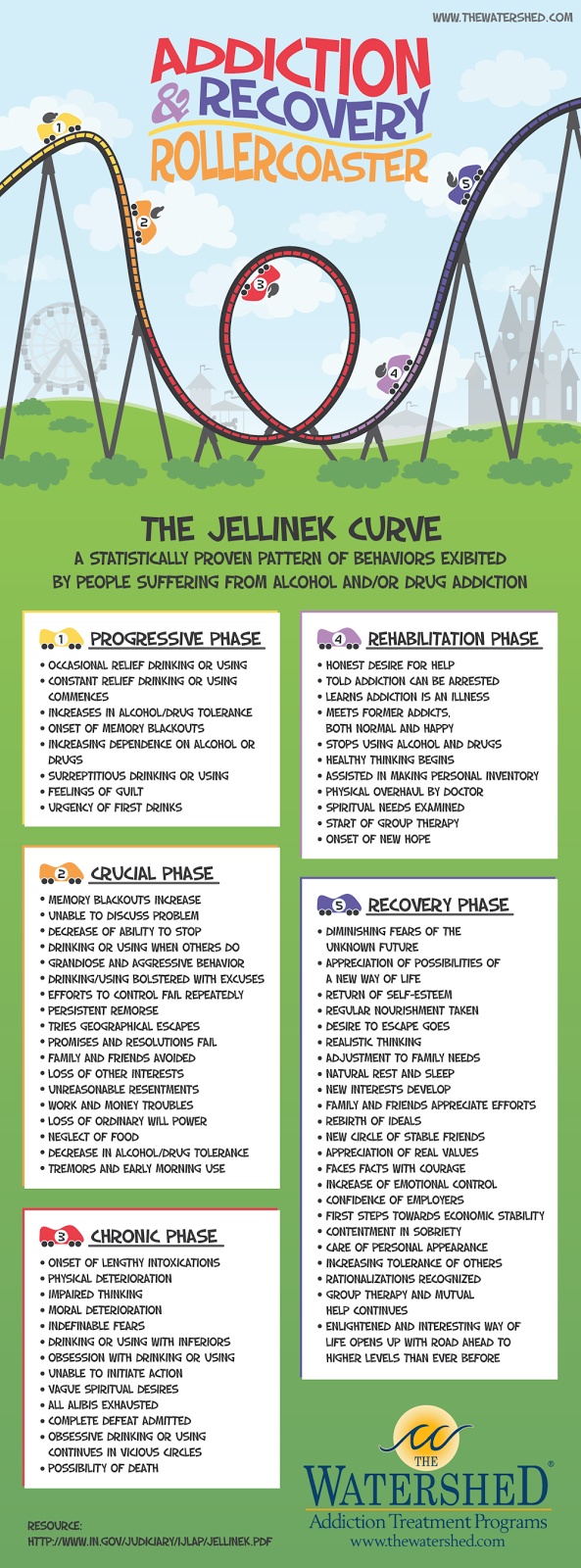 Watershed Ashling: The Jellinek Curve Infographic