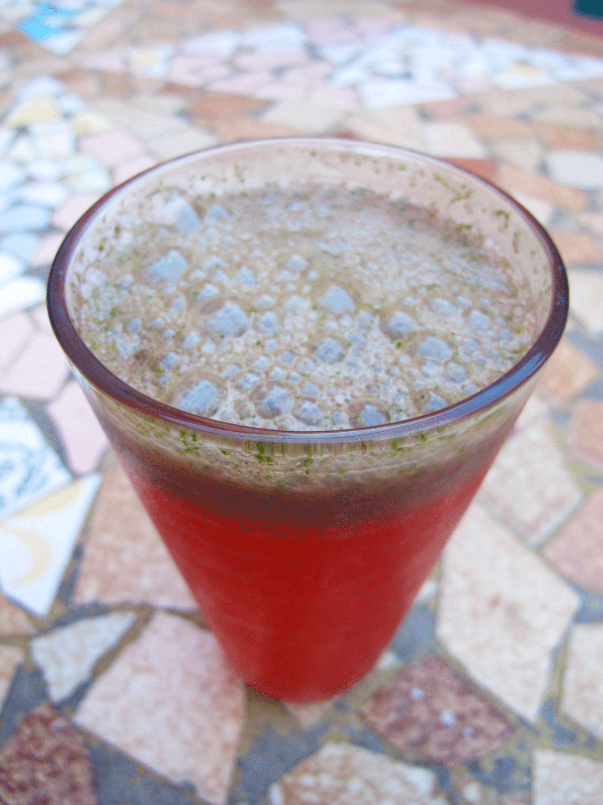 Pies en la Tierra: Limonada de menta, jengibre y frambuesas