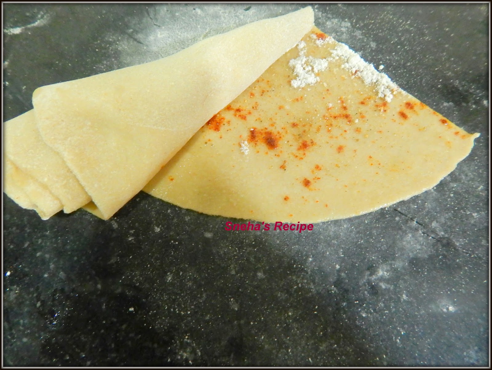 Masala Roti #BreadBakers - Sneha's Recipe