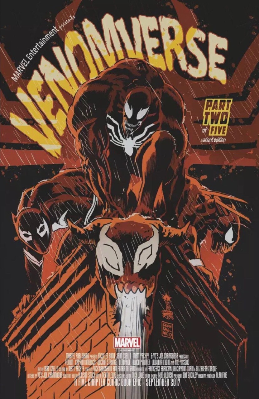 The Venom Site: venomverse 2 variant by francesco francavilla