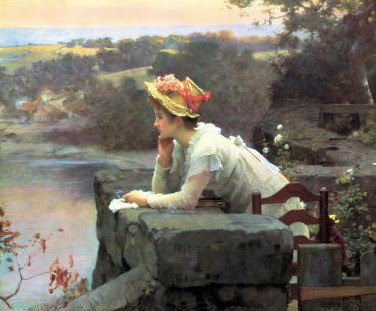 It's About Time: Outdoors & In Love by British Artist Marcus Stone 1840 ...