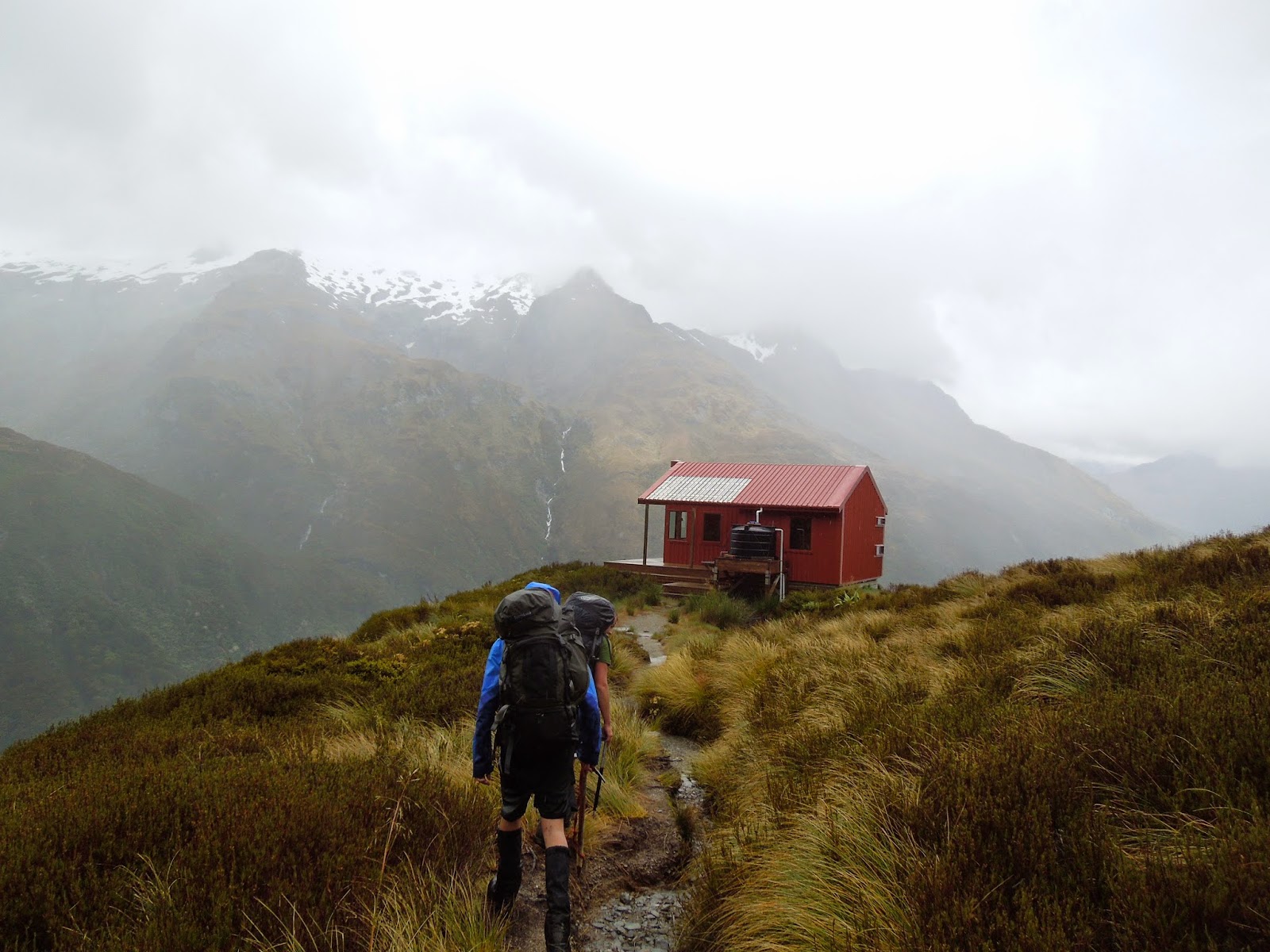 A Welcome Sight: Liverpool Hut, Mt Aspiring National Park, January 2014