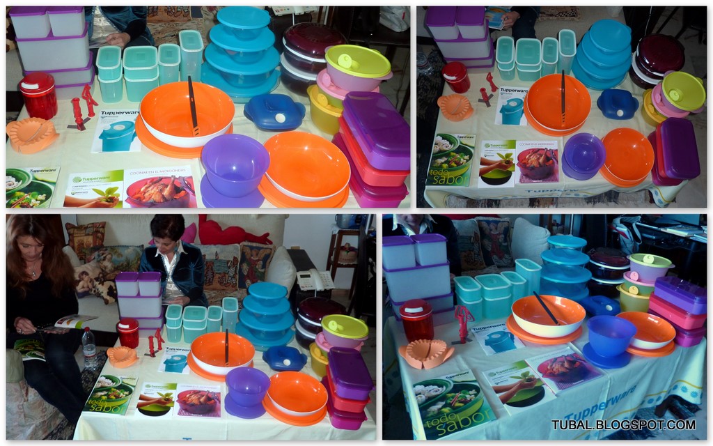 TUBAL: REUNIÓN EN CASA CON TUPPERWARE