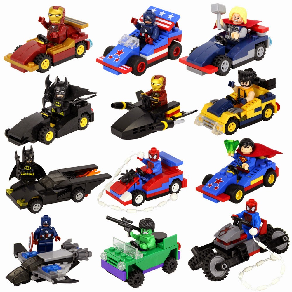 Lego " Super Heroes Vehicle " Merek Sheng Yuan ( SY ) | Papoyz