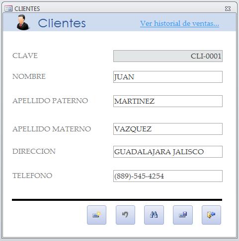 Blog y Foro de Access: Pantalla de Clientes en Access 2010 | Entrega 5
