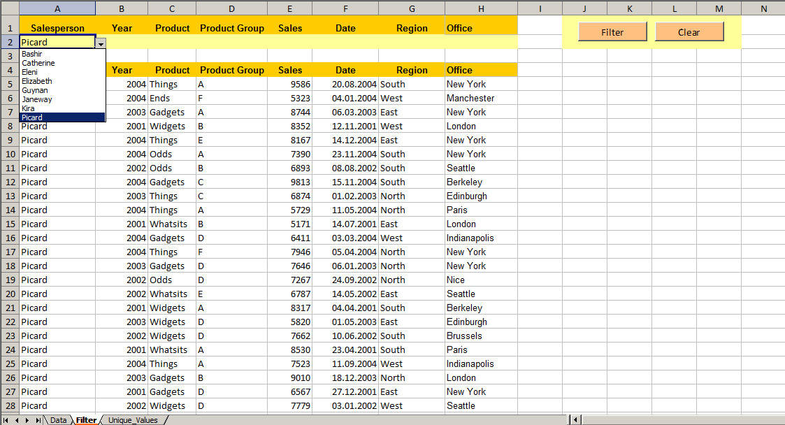Advanced Filter With Drop Down Lists | New Ideas For Computer & Software Advanced Filter With Drop Down Lists | New Ideas For Computer & Software