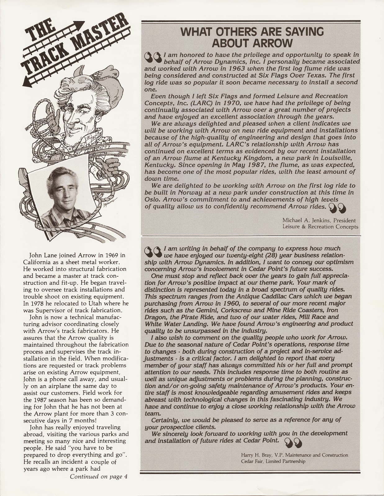 Arrow Development - Building Disney's Dream Rides: Arrow Dynamics News ...