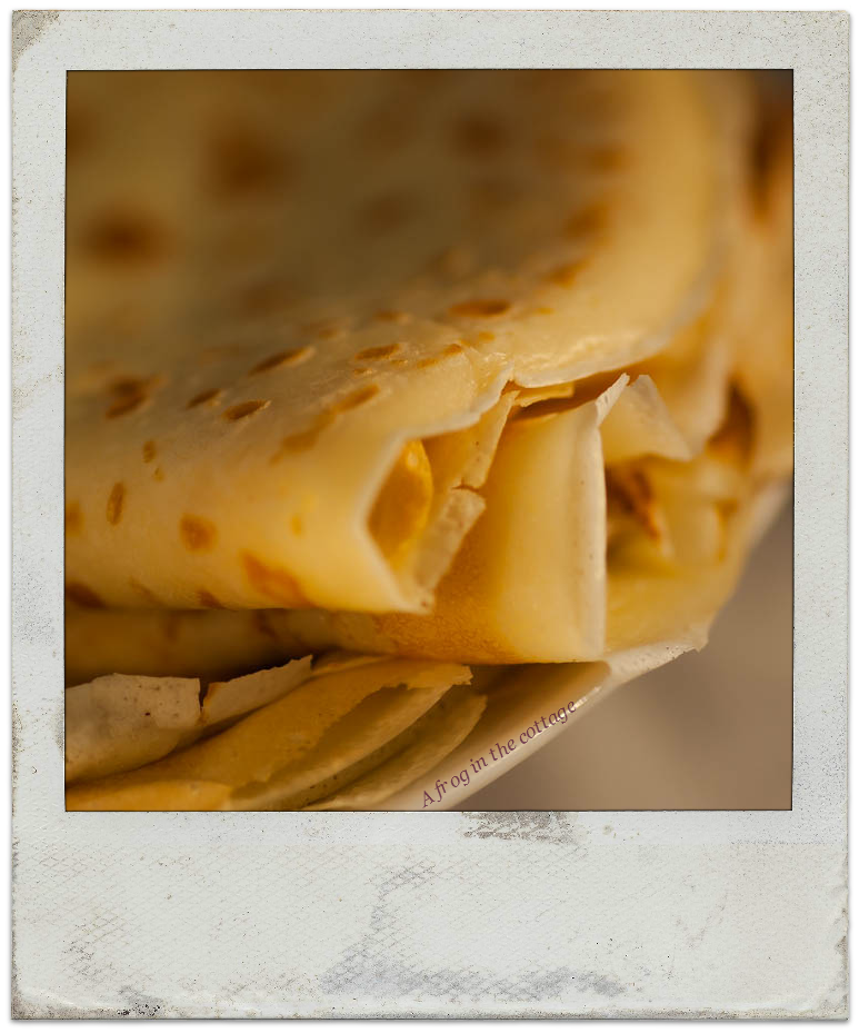 A frog in the cottage