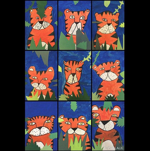 Elementary Masterpieces: Henri Rousseau Tigers