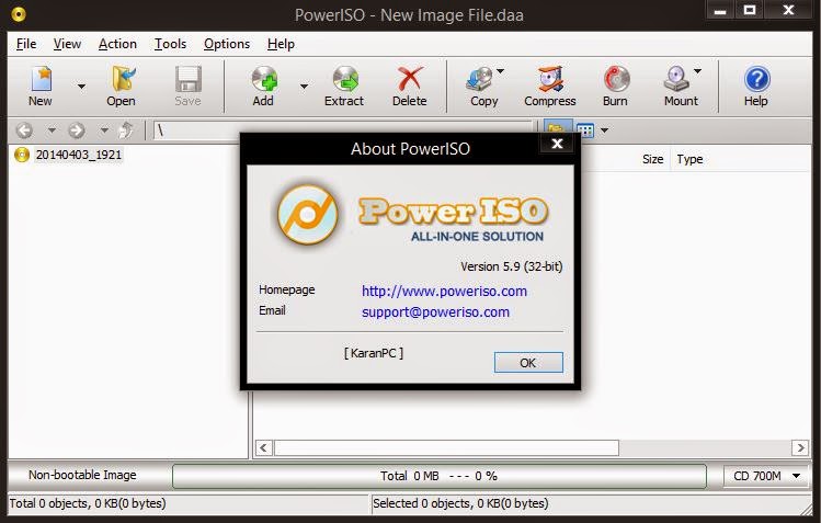 { Exclusive Softwares }: PowerISO 5.9 Crack Full Version