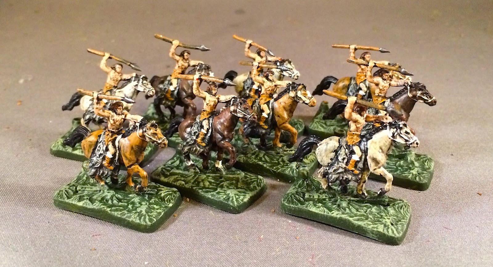 Bob's Miniature Wargaming Blog: 15mm light riders