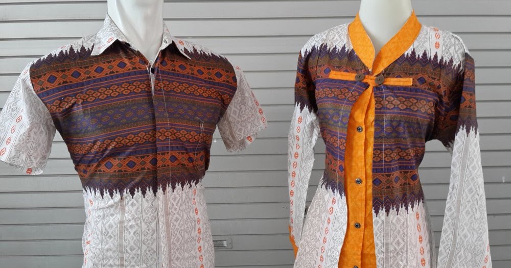 Konsep Model Baju Batik Embos Kombinasi, Paling Top!